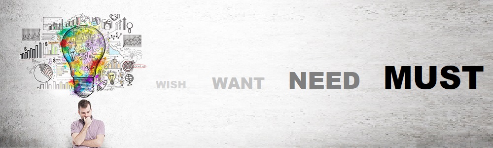 The "Wish-Want-Need-Must" Syndrome - stevesuravage.com